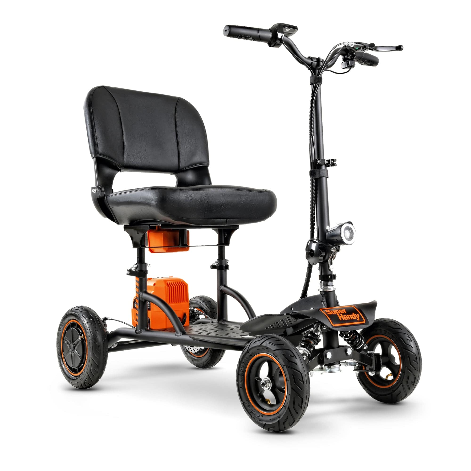 SuperHandy Explorer Heavy Duty 4-Wheel Mobility Scooter + Extra Batter